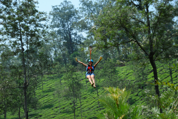 Zipline | Wayanad – Tea Town Kerala